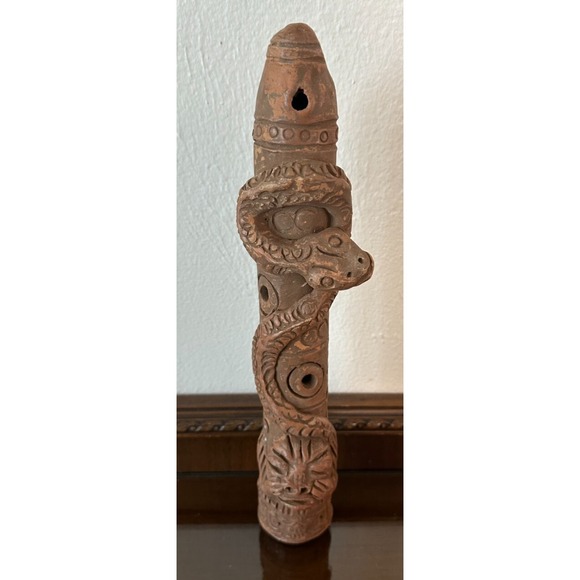 Art | Vintage Ocarina Flute Pottery Great Sound Pottery Clay Columbian ...
